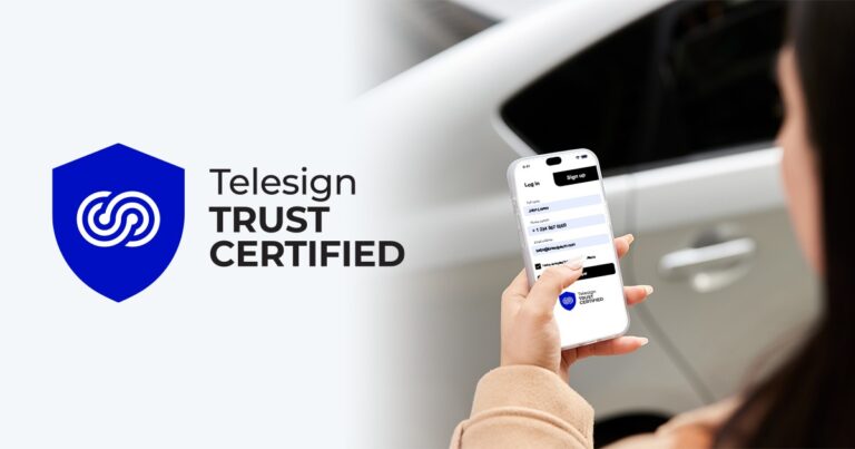Introducing the Telesign Trust Certified Badge
