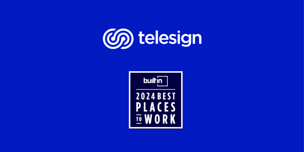 Built In Honors Telesign in Its Esteemed 2024 Best Places To Work ...
